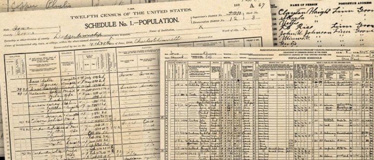 Research U.S. Census Records from 1790 to 1940